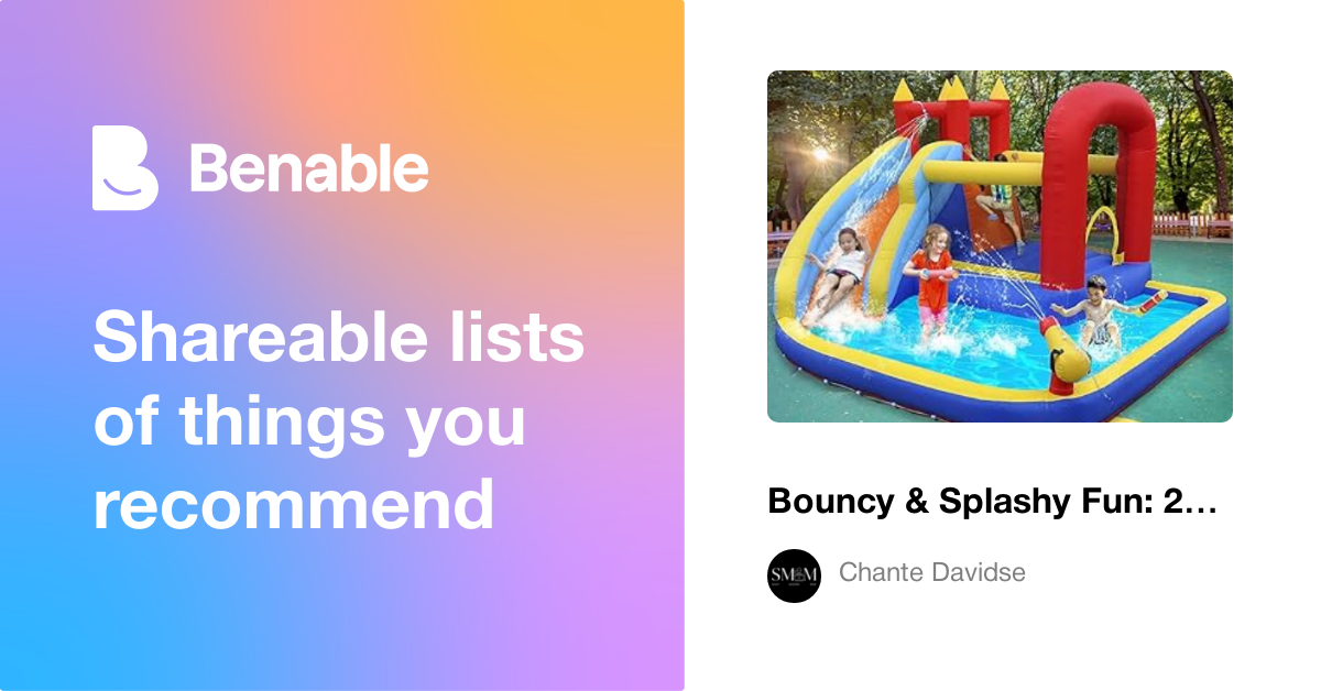 Bouncy & Splashy Fun: 20+ Backyard Activities for Kids Aged 10 & Under