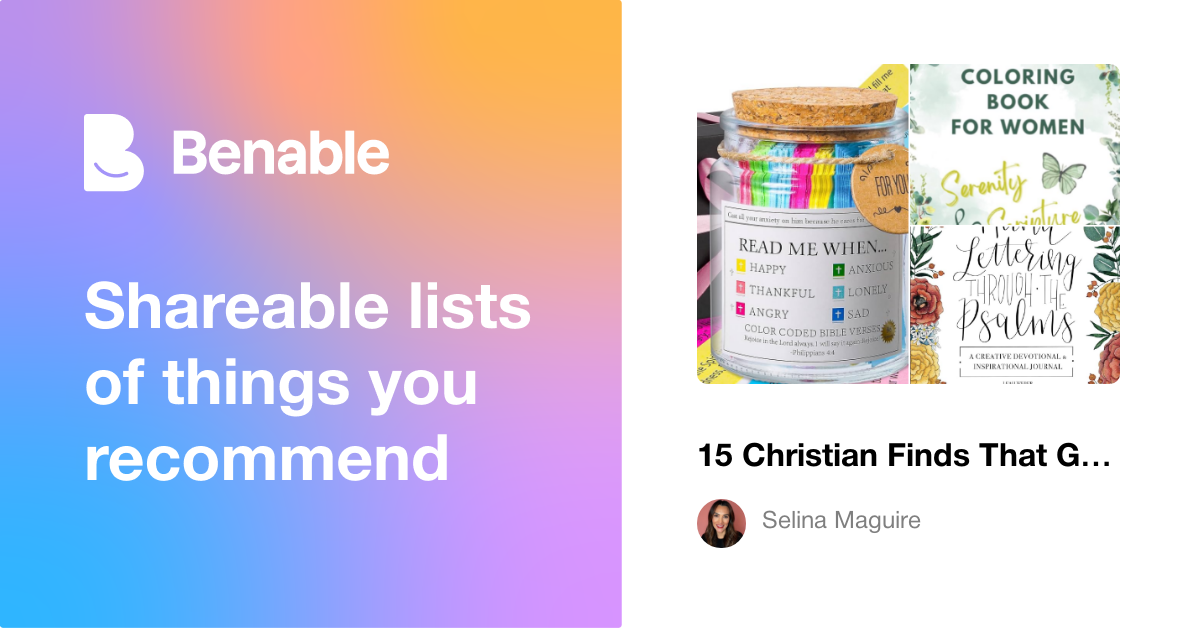 15 Christian Finds That Gently Bring Faith Into Everyday Life
