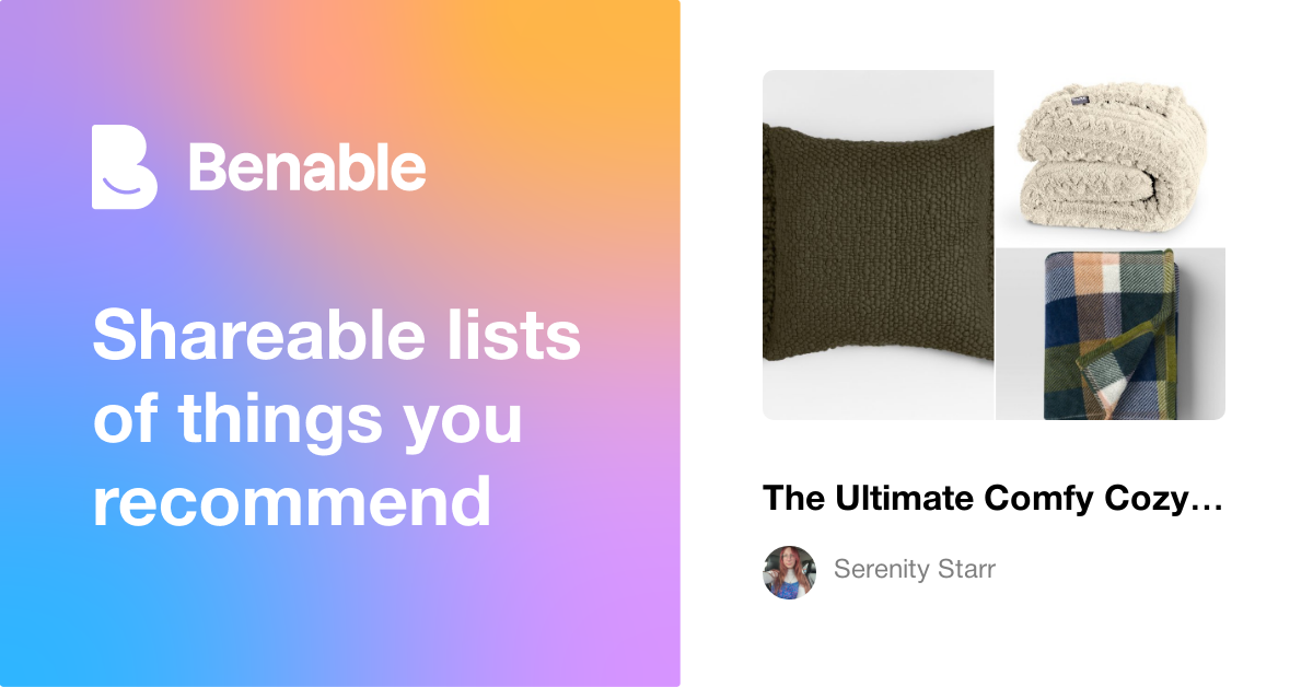 The Ultimate Comfy Cozy Guide