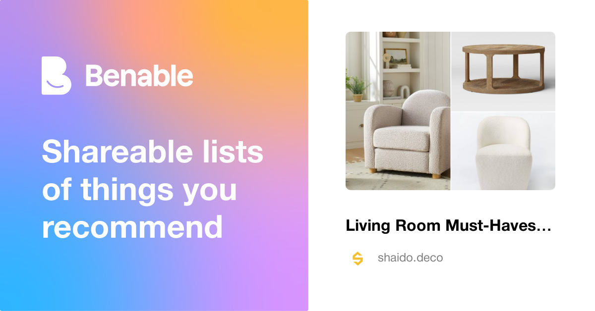 Living Room Must-Haves: Everything You Need for a Space You'll Never ...