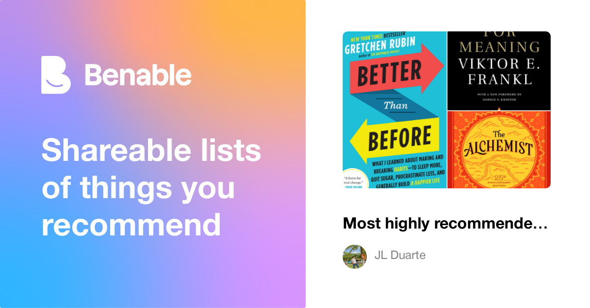 Most highly recommended book's about life.