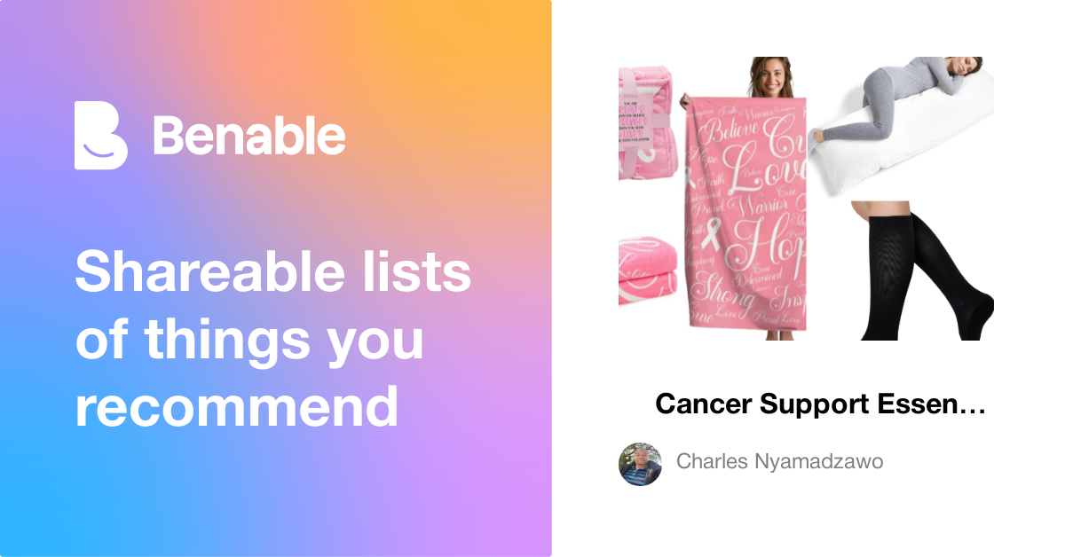 🌸 Cancer Support Essentials: Comfort, Care & Hope Tools for Patients ...