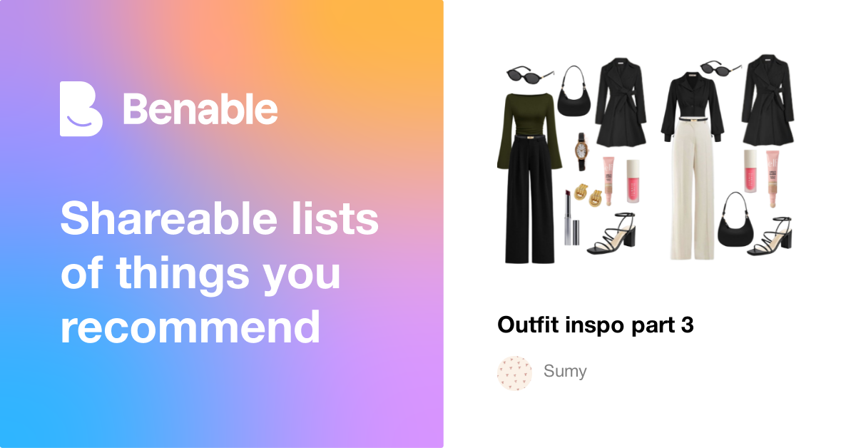 Outfit inspo part 3