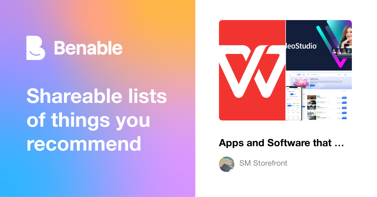 Apps and Software that will make your PC and/or phone best