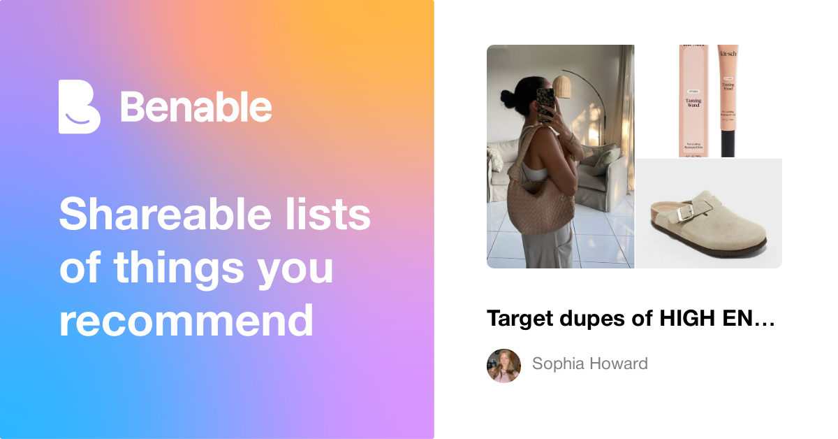 Target dupes of HIGH END products