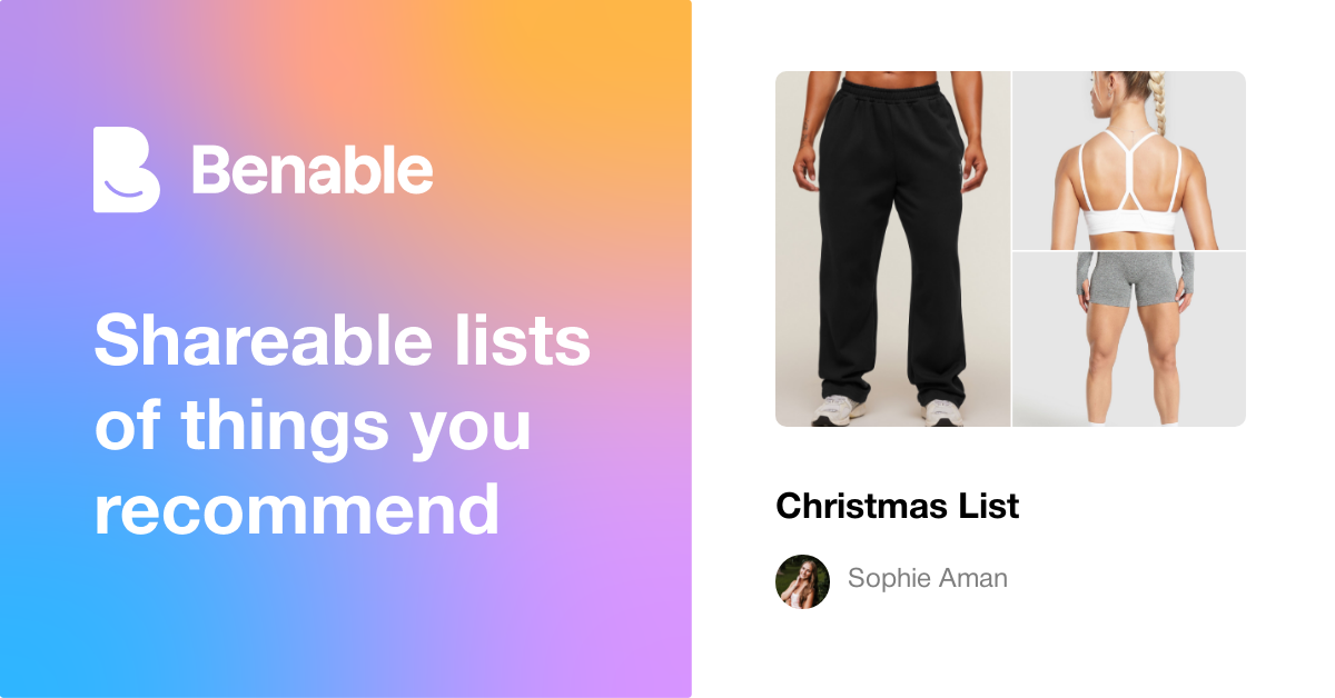 Christmas List🎄