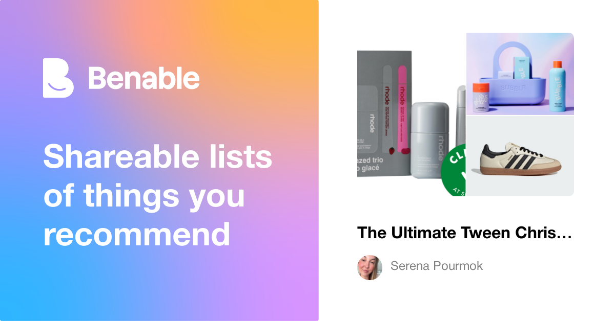 The Ultimate Tween Christmas Gift Guide