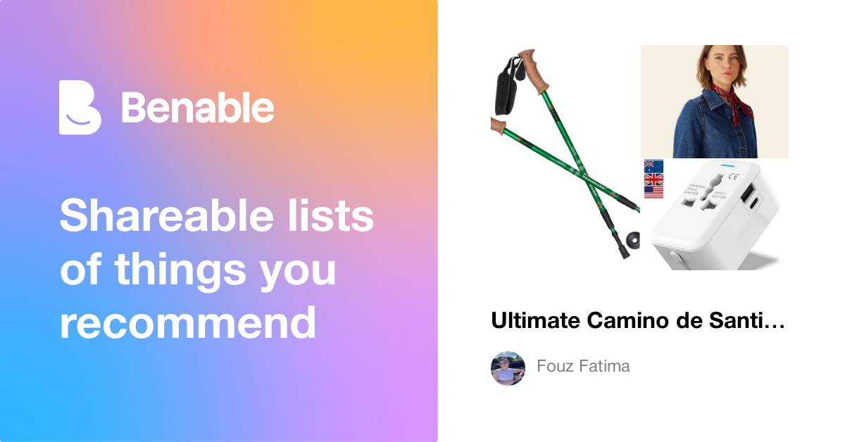 Ultimate Camino de Santiago Travel Hiking List