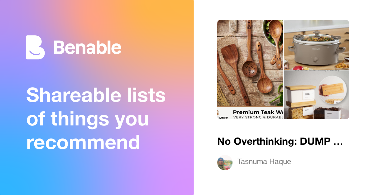 No Overthinking DUMP & GO Meals