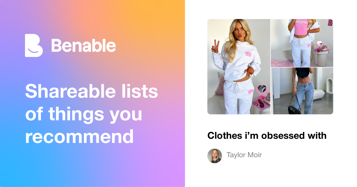 Clothes i’m obsessed with