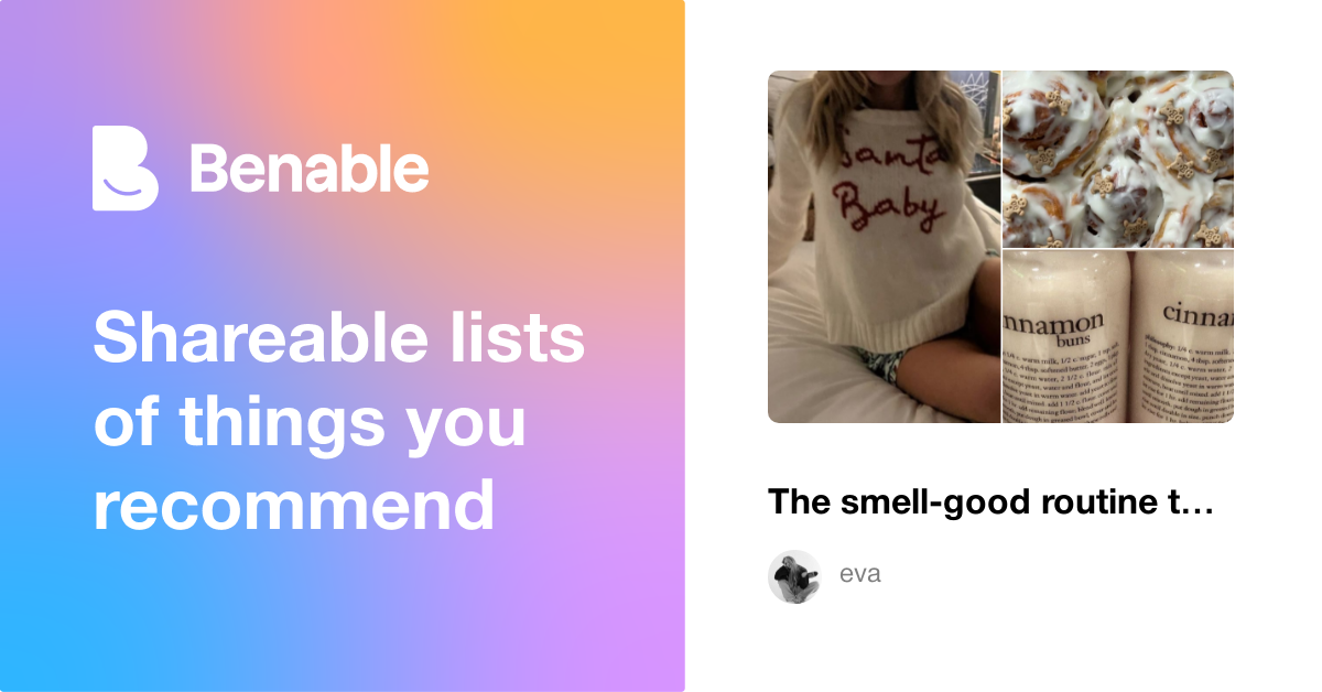 My "Christmas Holiday" smell good routine