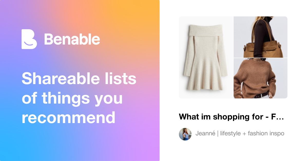 What im shopping for - Fall addition