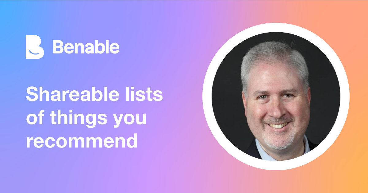 Everything @the8bitmaker recommends - Benable