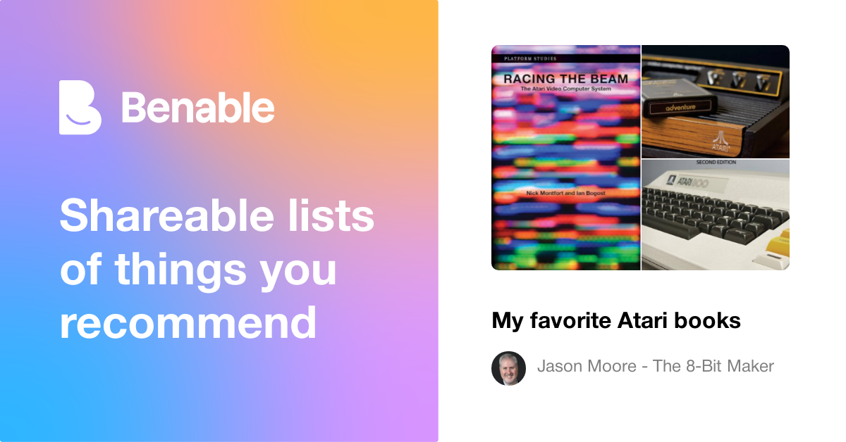My favorite Atari books