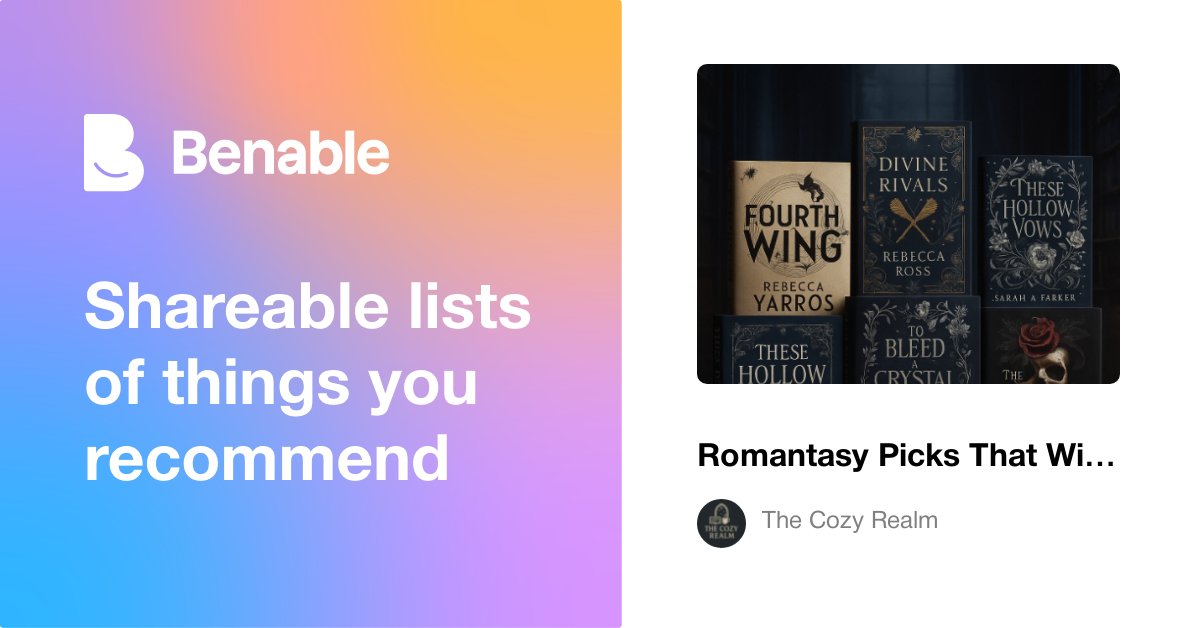 Romantasy Picks That Will Break A Reading Slump