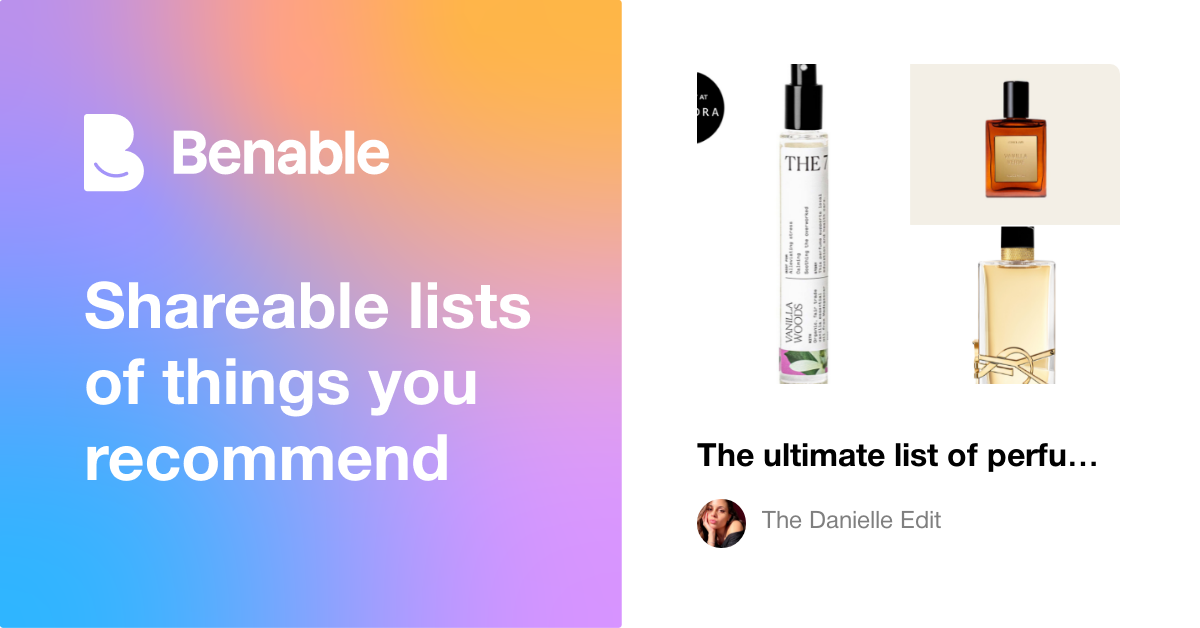 The ultimate list of perfumes that will make you smell irresistible ️ ️