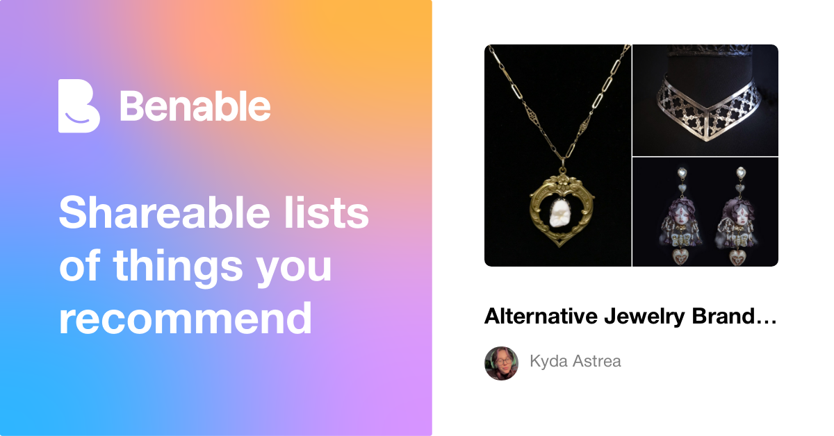 Alternative Jewelry Brands That Aren't Posers