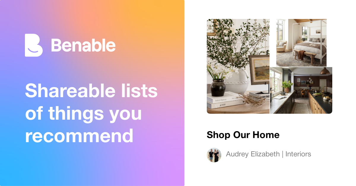 Shop Our Home