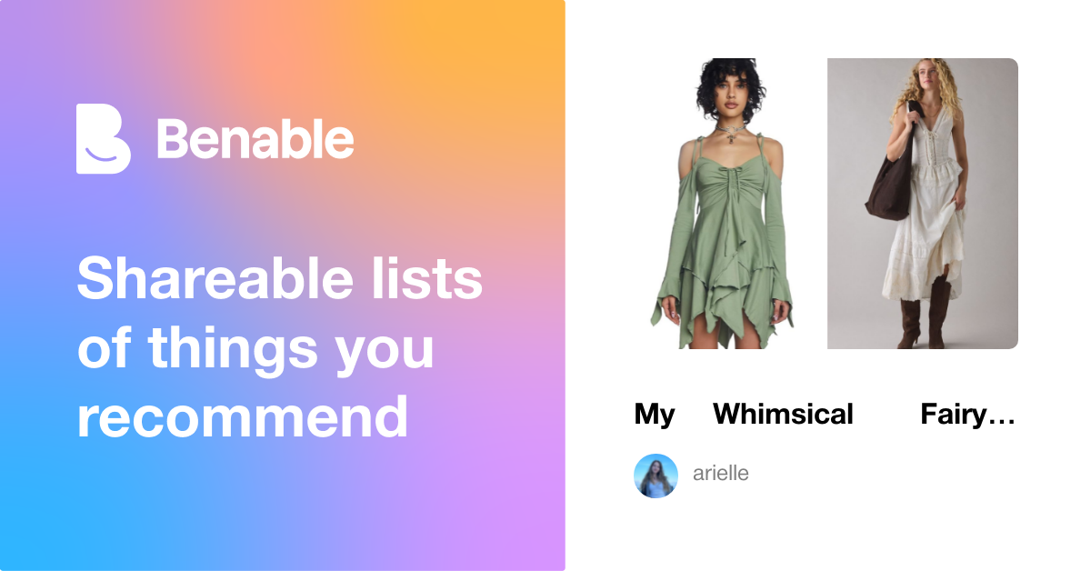 My 💫Whimsical 🧚🏻Fairycore Wardrobe