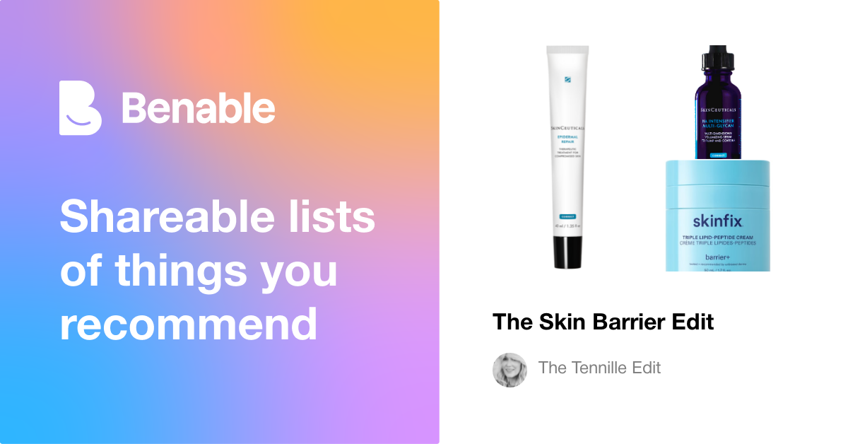 The Skin Barrier Edit (40+)