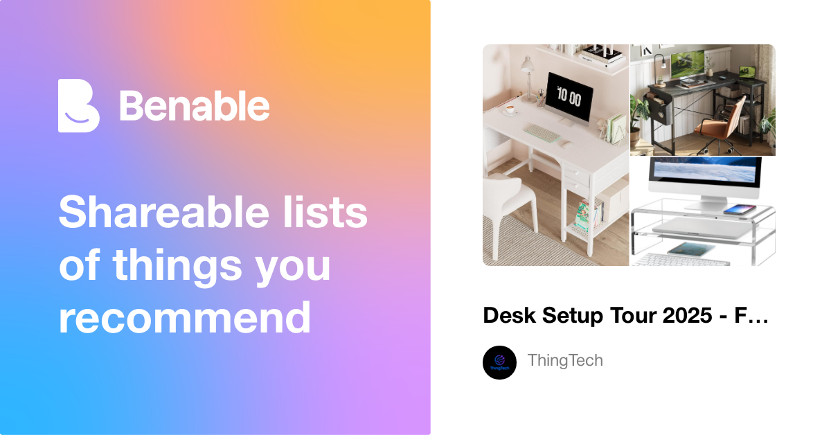 Desk Setup Tour 2025 - Futuristic Minimalist Setup for Maximum Productivity