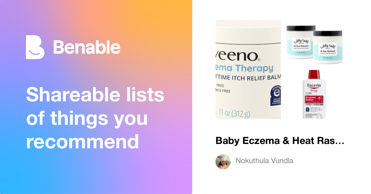 Baby Eczema & Heat Rash Products That Actually Helped Us