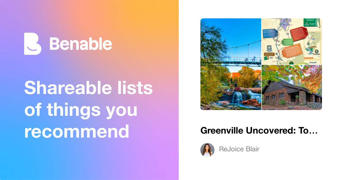 Greenville Uncovered: Top Things to Do in South Carolina’s Hidden Gem