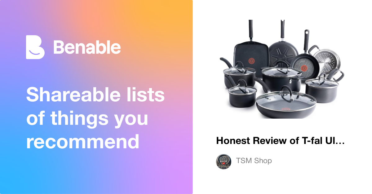 Honest Review of T-fal Ultimate Hard Anodized Nonstick Cookware Set 14 ...