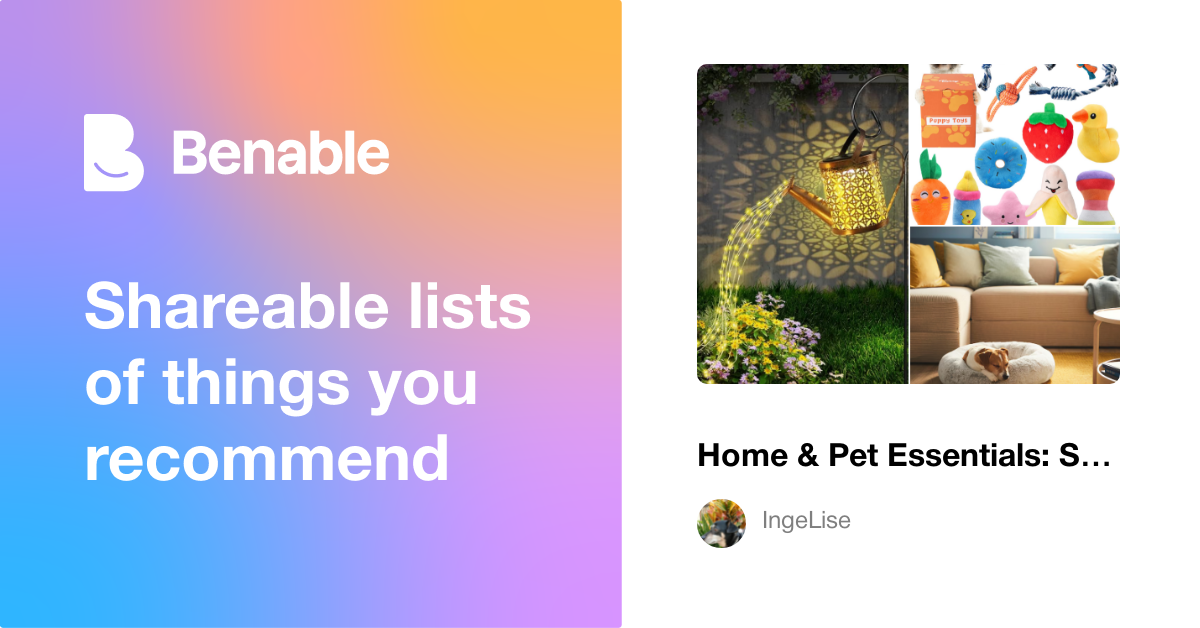 Home & Pet Essentials: Smart Solutions for a Happy, Hassle-Free Life