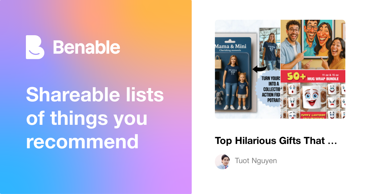 Top Hilarious Gifts That Will Make Them Laugh Out Loud