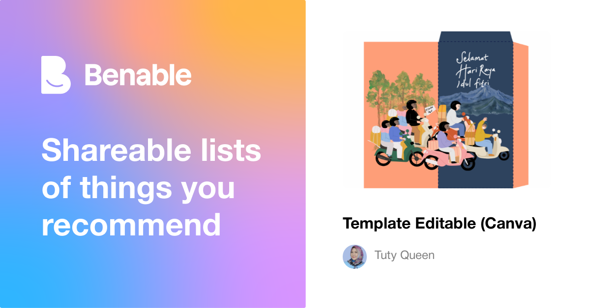 Template Editable (Canva)