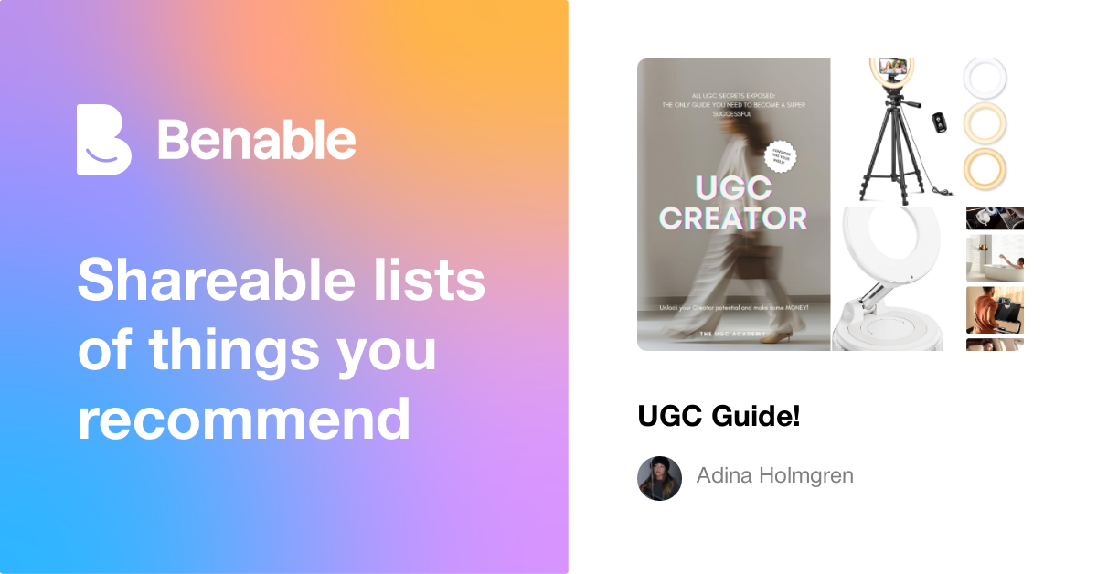 UGC Guide!