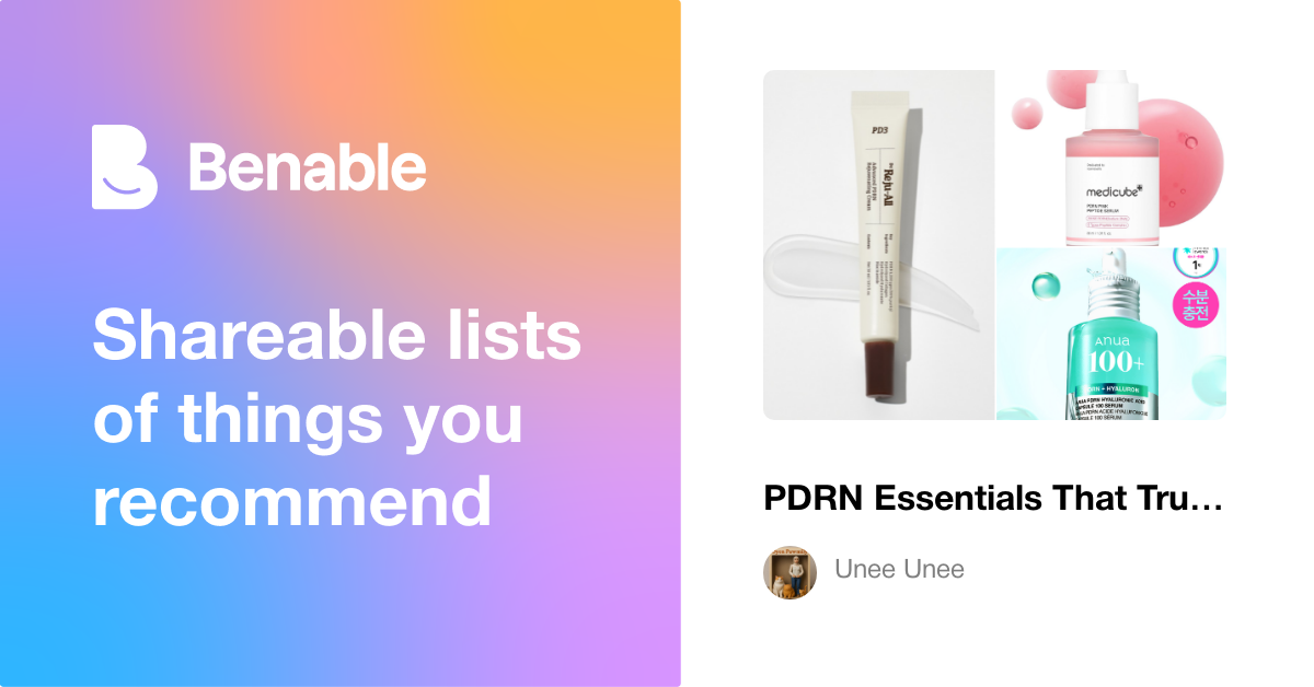PDRN Essentials That Truly Made a Difference