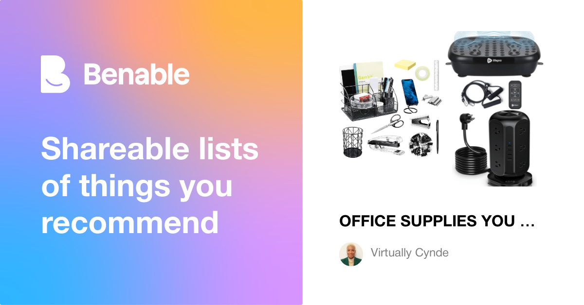 OFFICE SUPPLIES YOU NEED TODAY, LIKE RIGHT NOW.