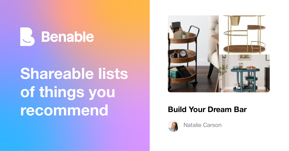 Build Your Dream Bar