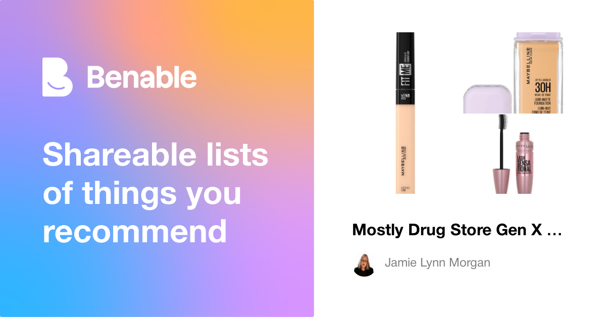 Mostly Drug Store Gen X Makeup For Acne Prone Aging Skin