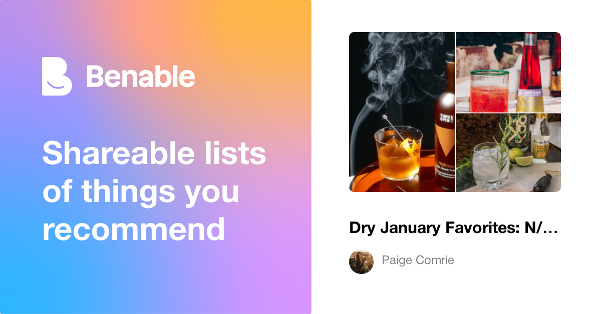 Dry January Favorites: N/A Wine & Spirit Alternatives