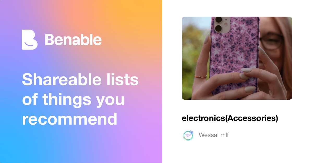 electronics(Accessories)