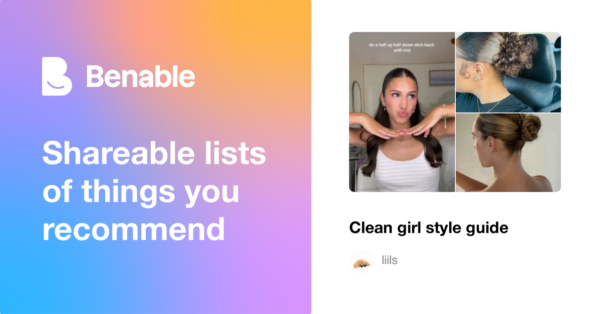 Clean girl style guide🤍🫧