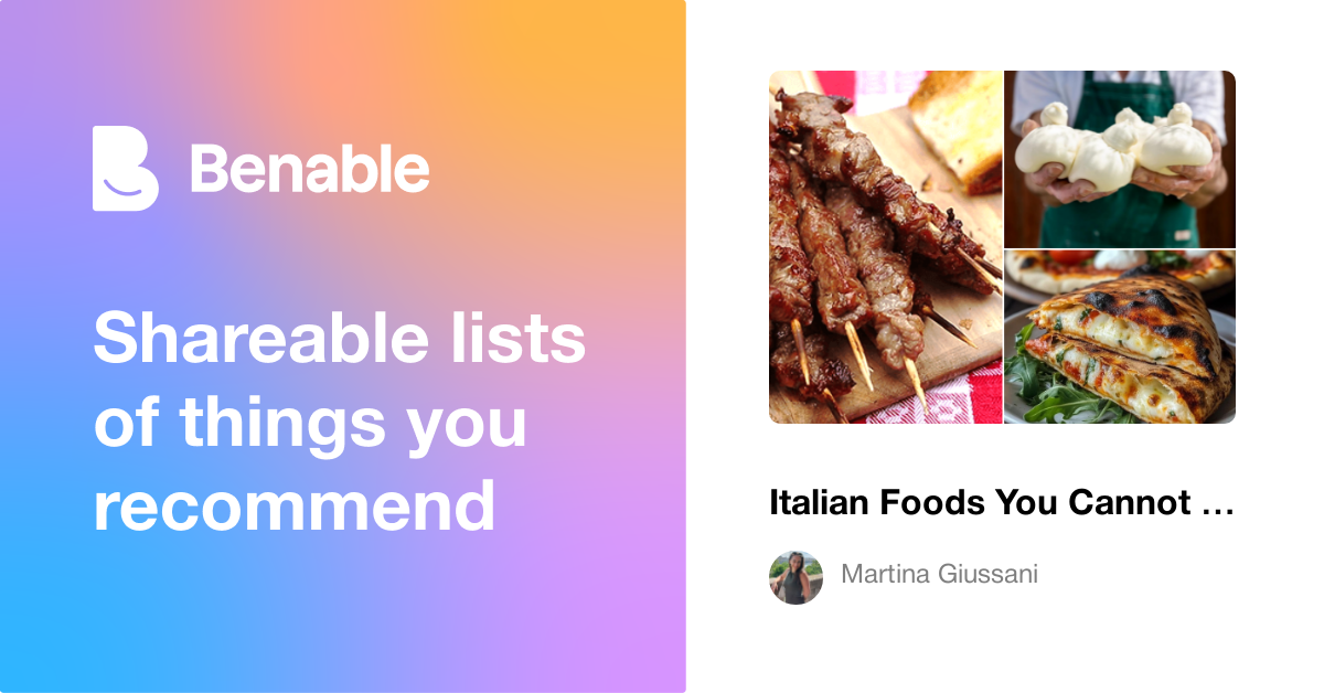 Italian Foods You Cannot Miss on your Next Vacation