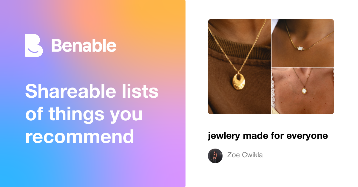jewlery made for everyone
