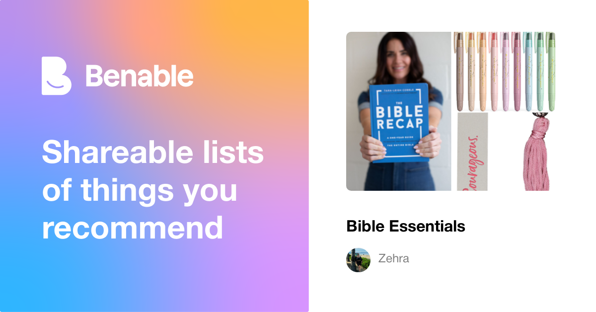 Bible Essentials